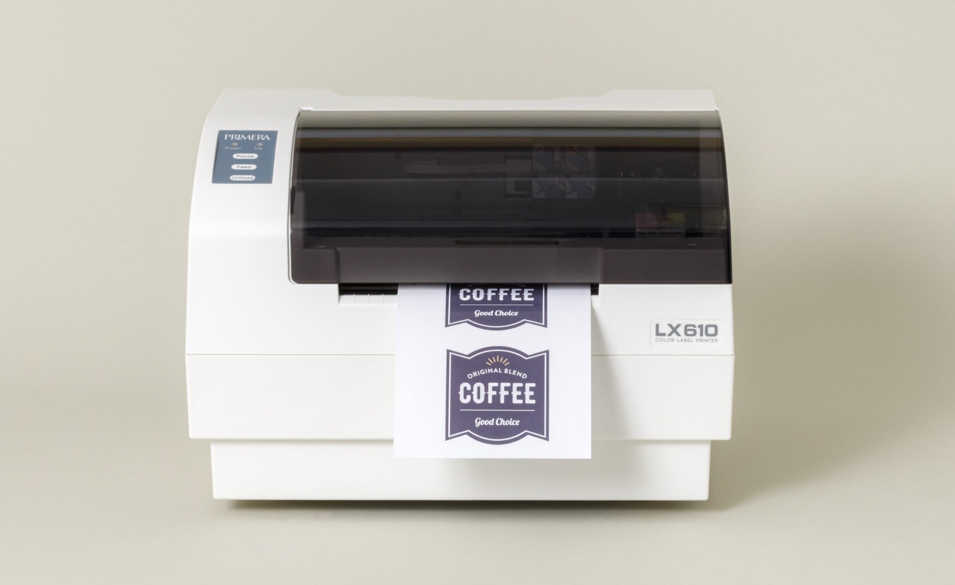 LX610 | いつでも誰でも簡単に、高品質なオリジナルシールが作れるプリンター